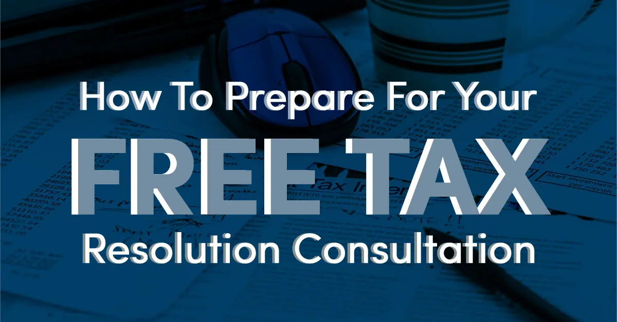 Tax Resolution - Five Stone Tax Advisers